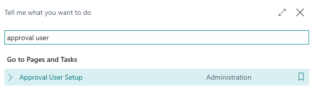 Set Up Approval Users